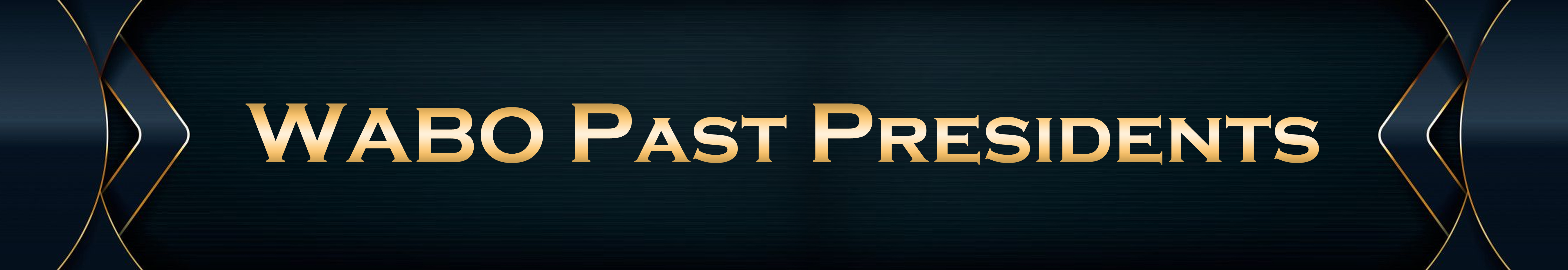 WABO Past Presidents